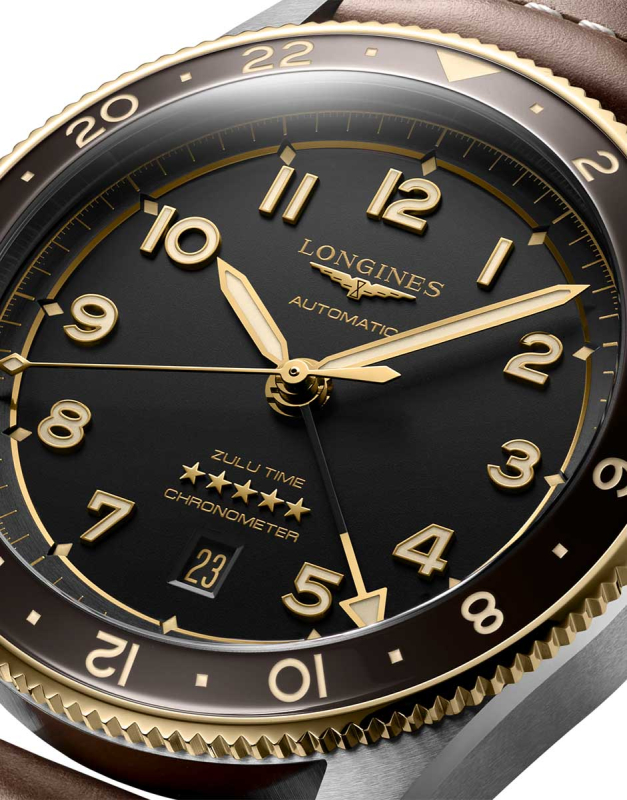 Ceasuri Longines Spirit Zulu Time L3.812.5.53.2 B&B Collection