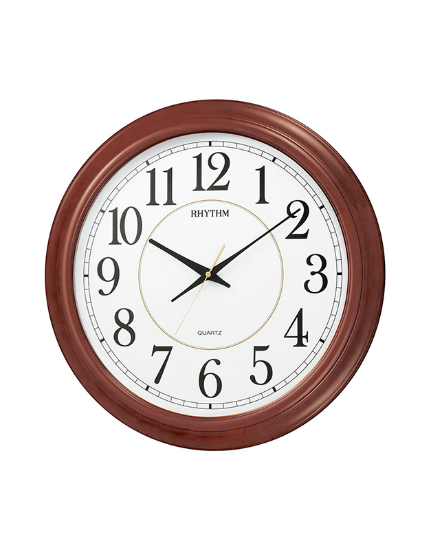 Ceas de perete Rhythm Wooden Wall Clocks CMG982NR06 B&B Collection